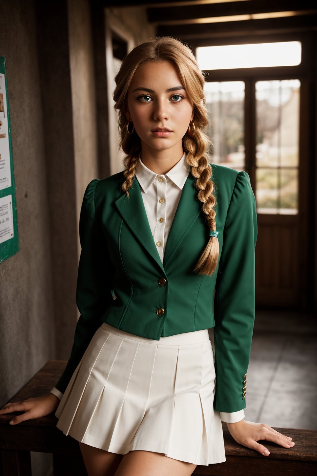 In a prestigious private schoo | image created by Joshua-Wolfing ...