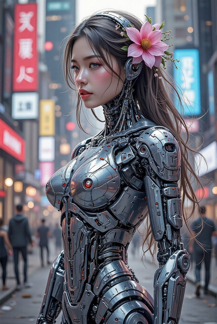a strikingly beautiful woman w | image created by user ...