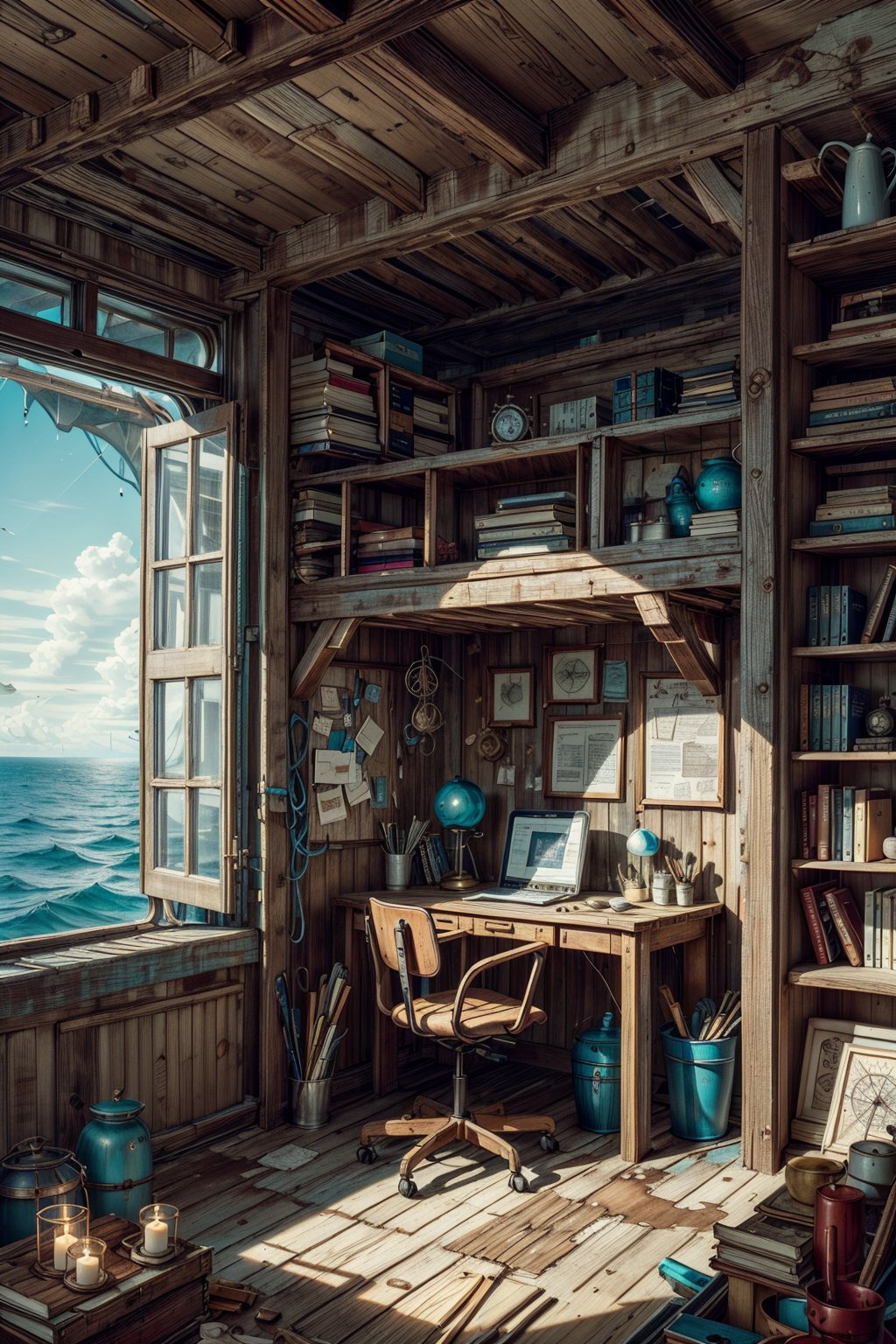 Captain's Locker Image 08 | image created by user_veigaprime | Tensor.Art