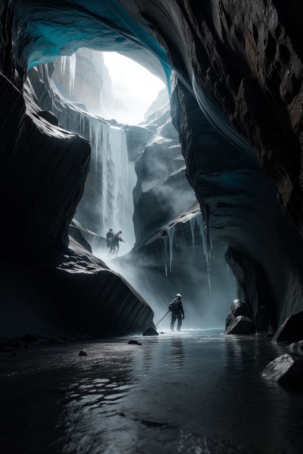 spelunking | image created by user_veigaprime | Tensor.Art