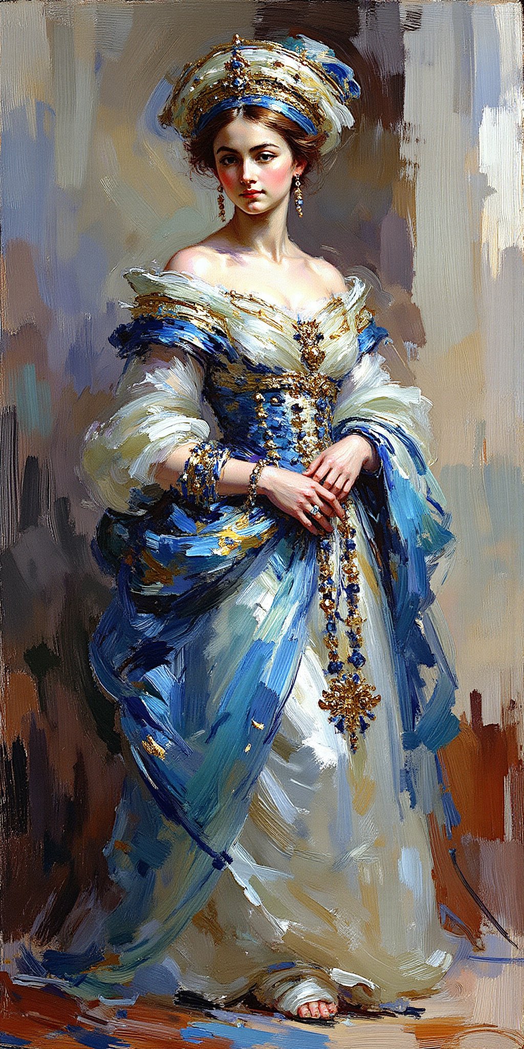 (fantasy art, oil painting, be | image created by Medlinyelle | Tensor.Art