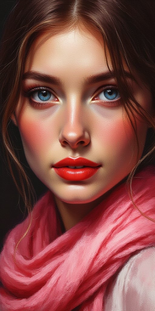 Staring at U | image created by MyraReed | Tensor.Art