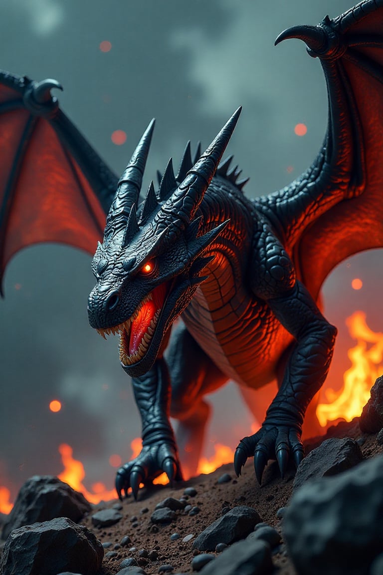 Dragon of Death | image created by RexSexy | Tensor.Art