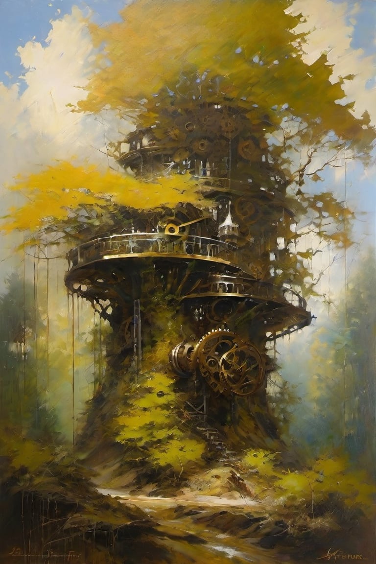 Imagine a forest where the tre | image created by Civet154 | Tensor.Art