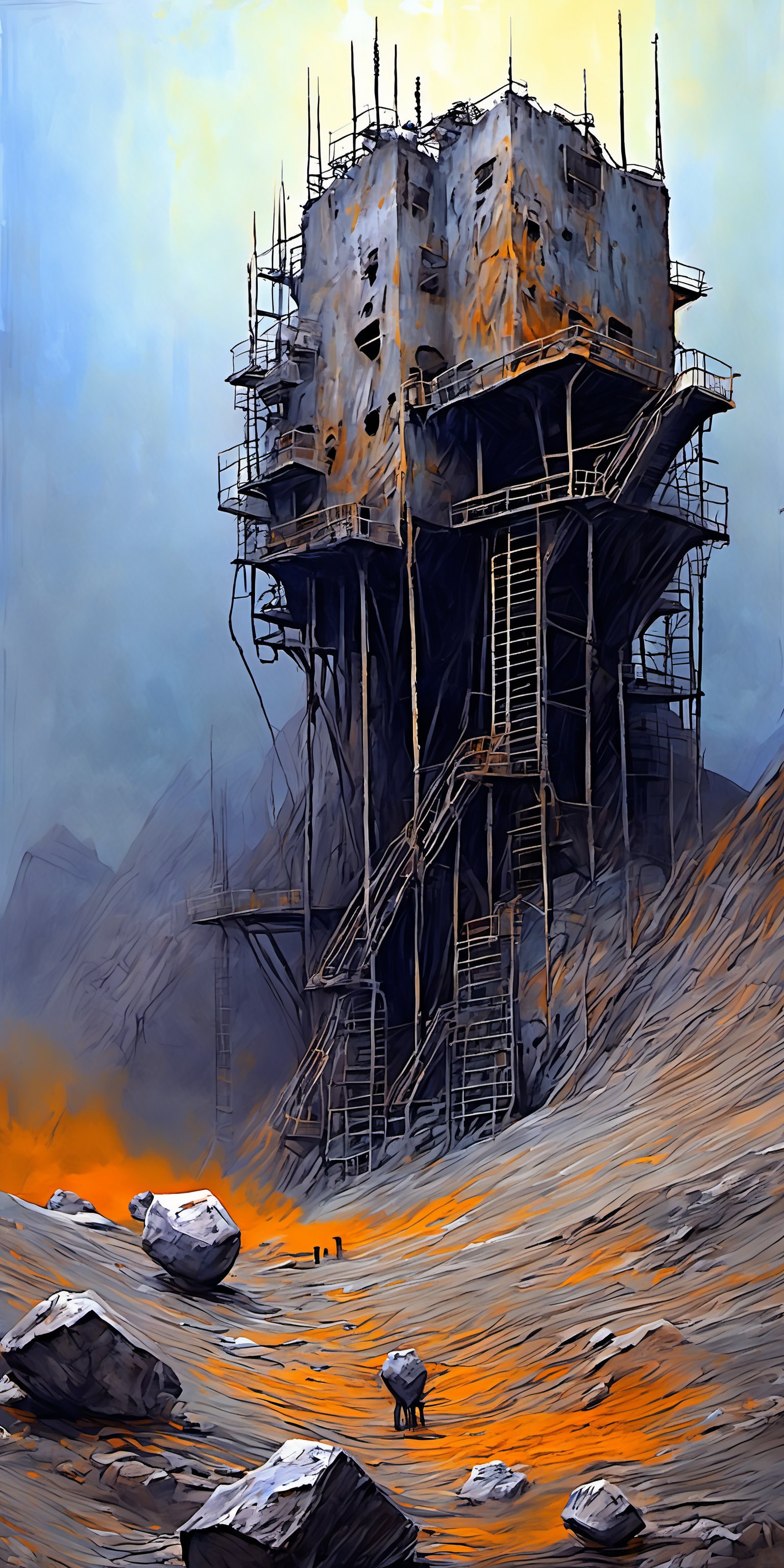 "The overall effect is a blend | image created by Civet154 | Tensor.Art