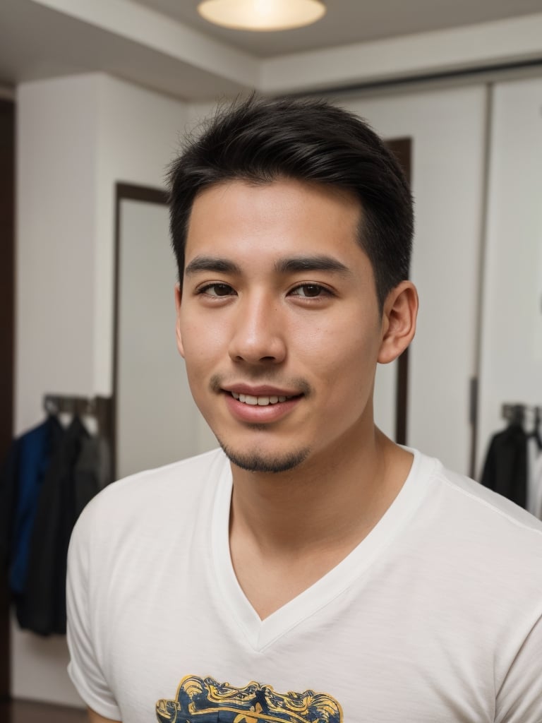 handsome chinese mix guy in ma | image created by user ...