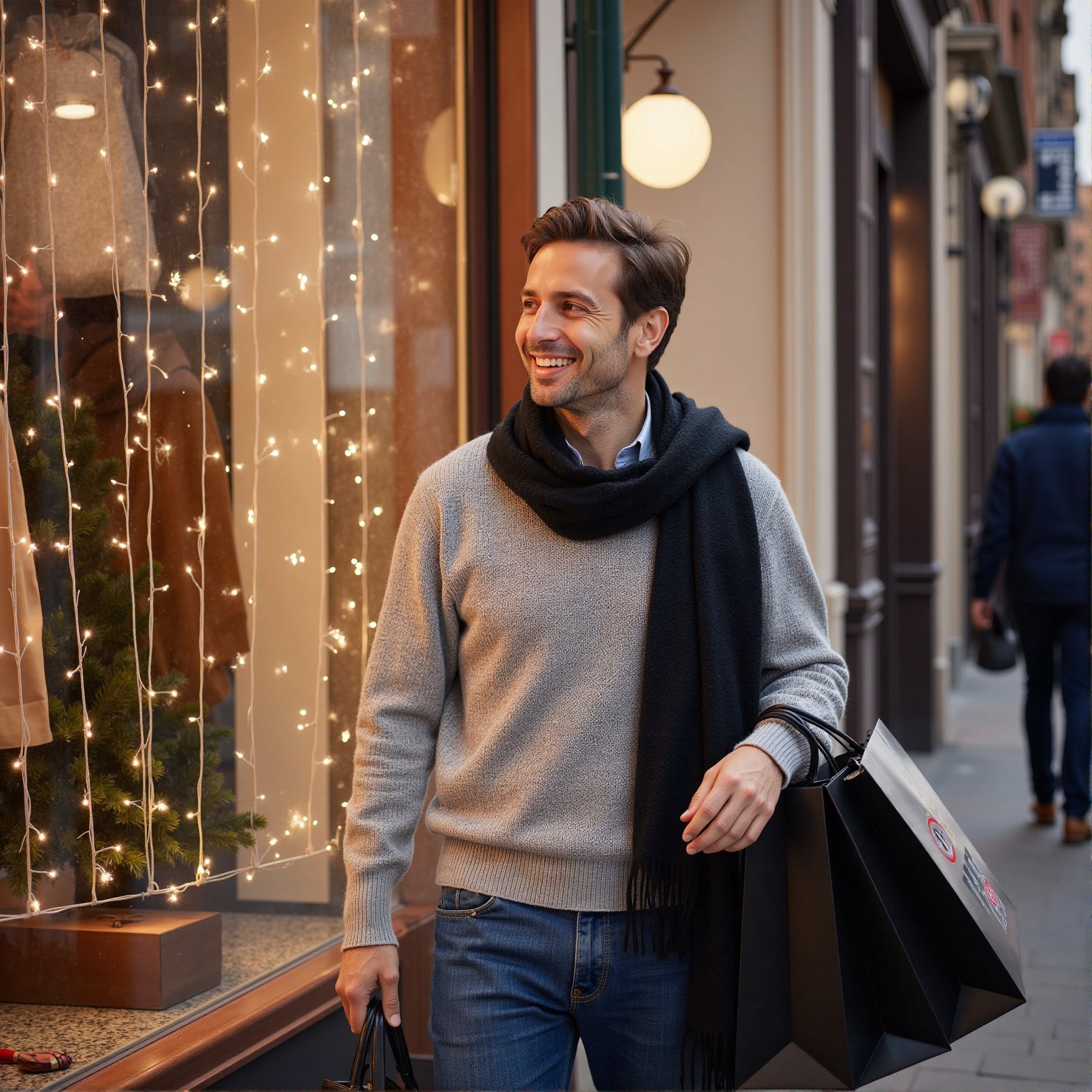 A 40 years German male is joyf | image created by user ...