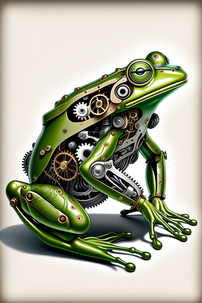 green frog | image created by AI LookBook | Tensor.Art