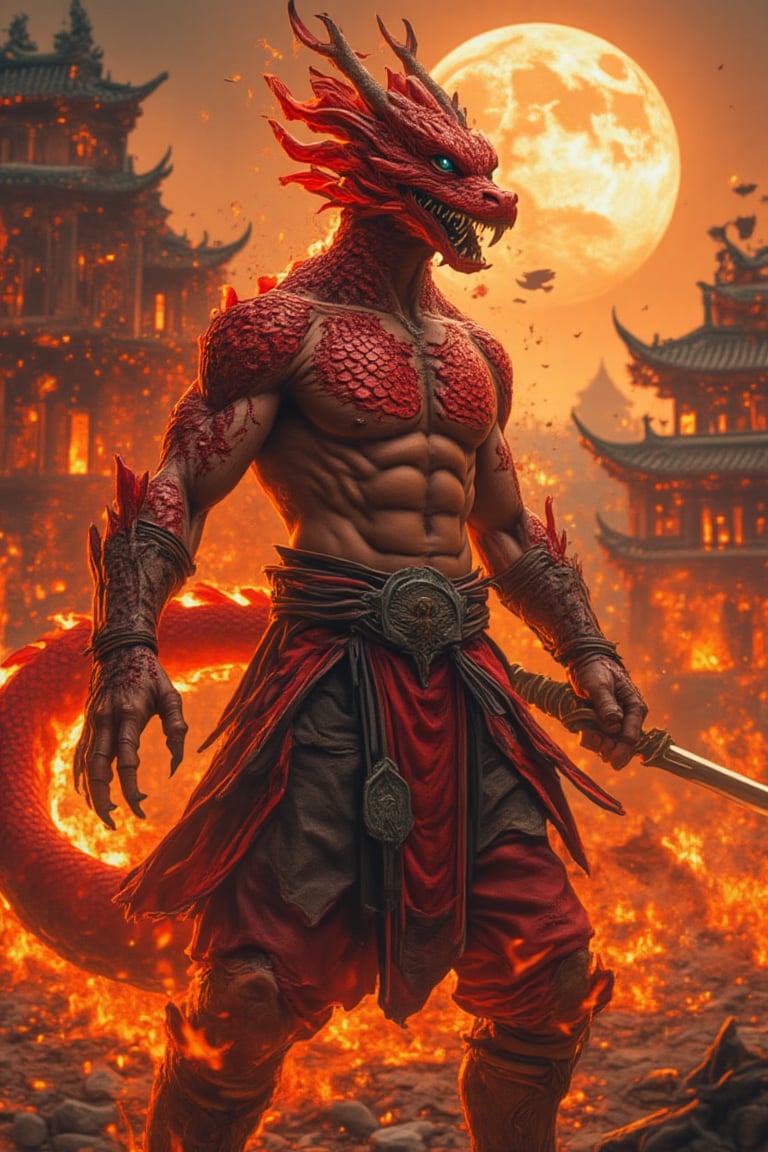 half dragon | image created by Slayer.Ai | Tensor.Art