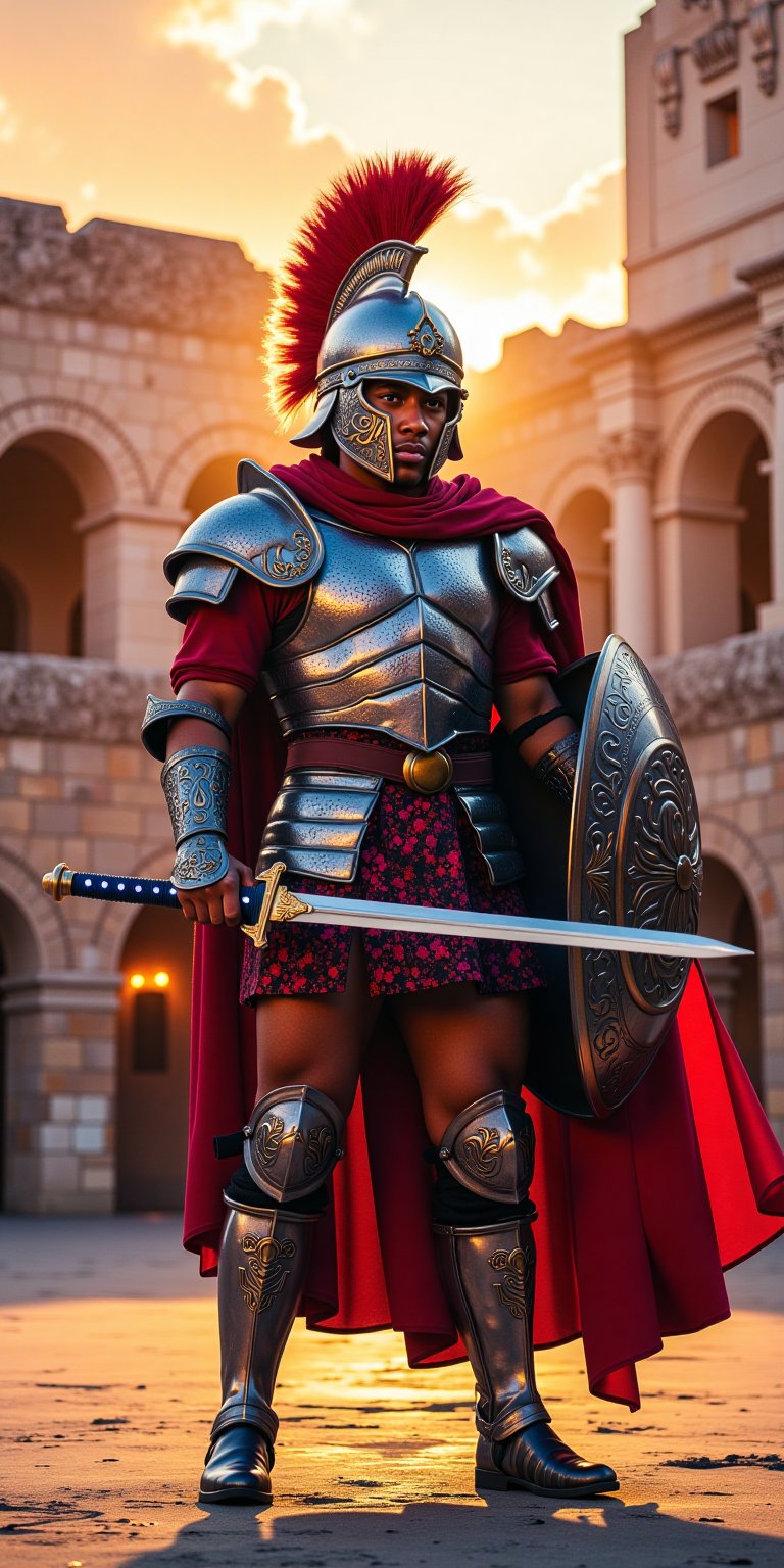 Gladiator Mari | image created by A. Iris | Tensor.Art