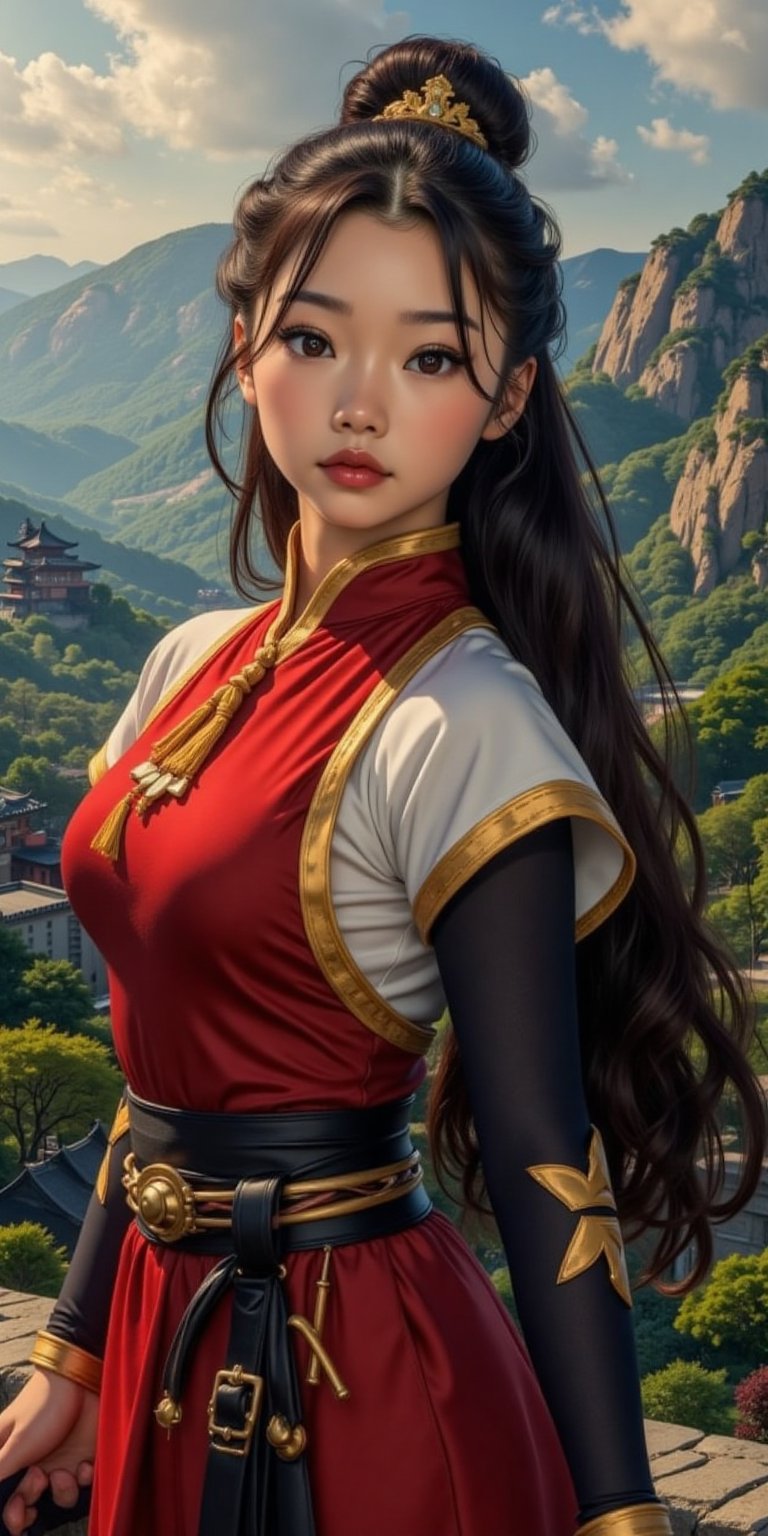 Leftover Mulan | image created by A. Iris | Tensor.Art