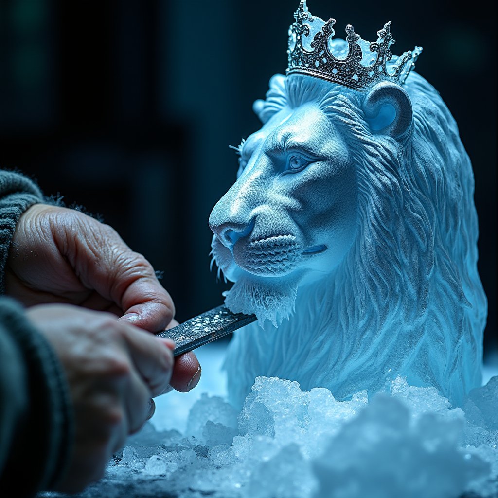 The Iceman 🧊👨 COOL 🆒 | image created by Jay Zen | Tensor.Art
