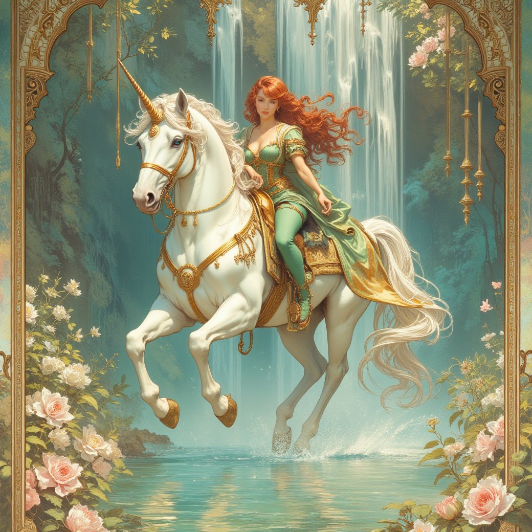 Fantastical postcards | image created by Kahu | Tensor.Art