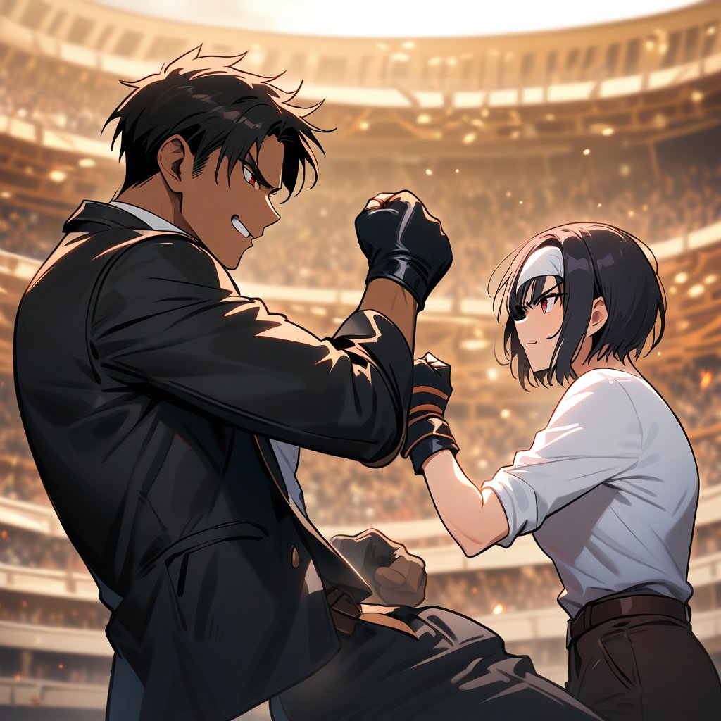 It's a series of fighting comp | image created by KUSANAGI | Tensor.Art