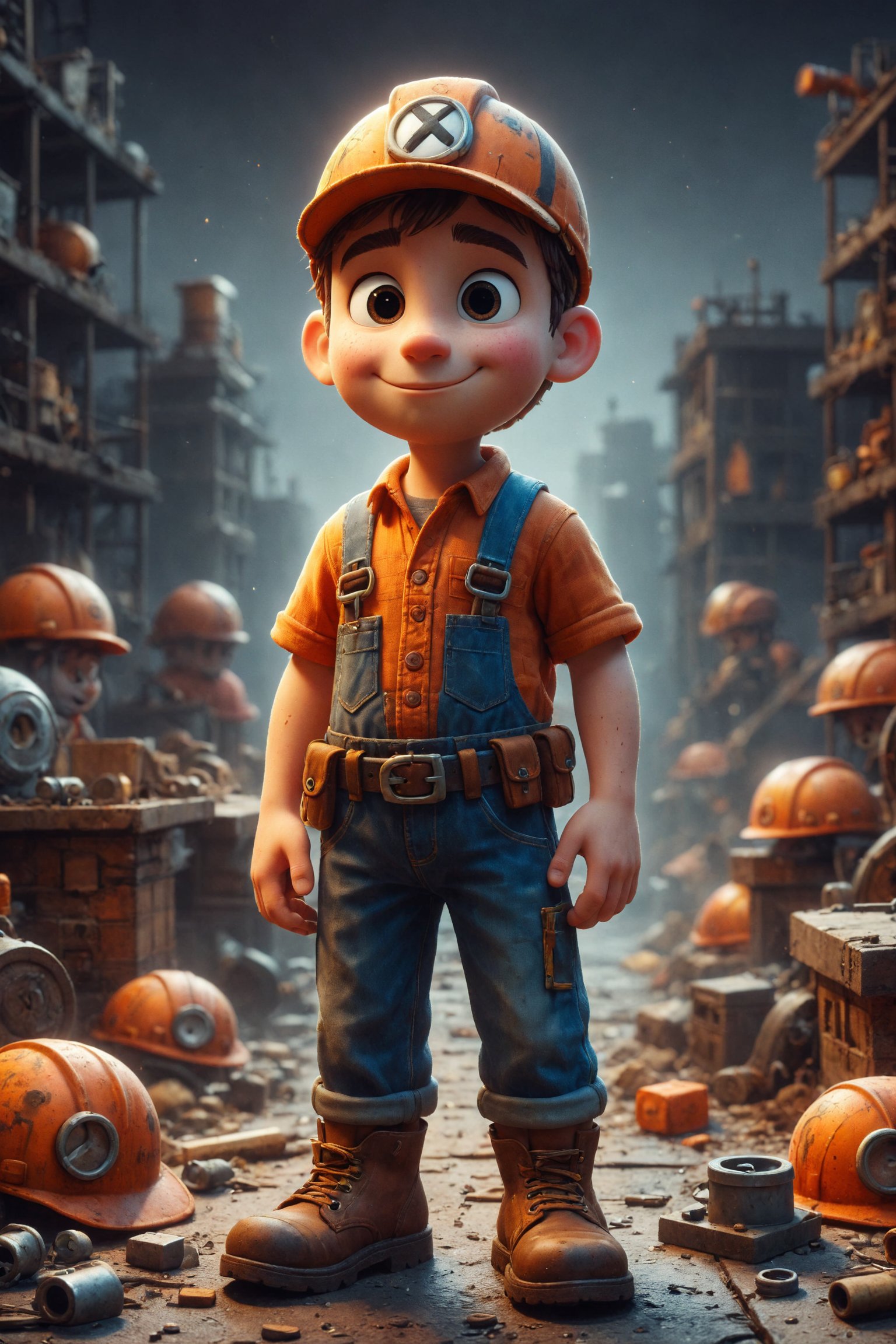 Worker | image created by wang | Tensor.Art