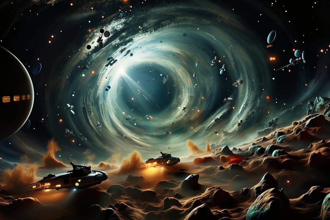 Space Design Flux | image created by user_730365854746724638 | Tensor.Art