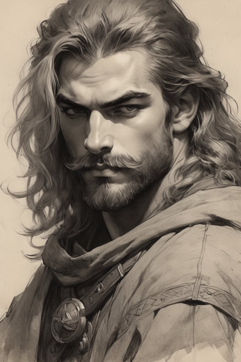 realistic pencil sketch portra | image created by Angelus | Tensor.Art