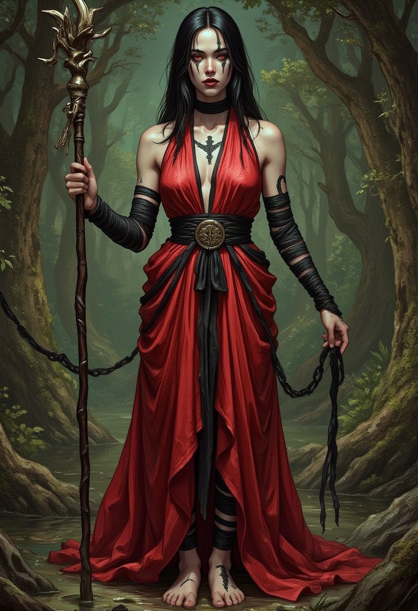 Daily Challenge: Witch | image created by Lezard1989 | Tensor.Art