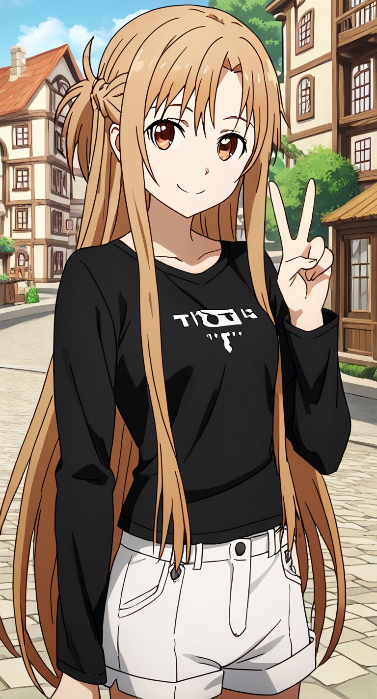 Yuuki Asuna | image created by Max Odoch | Tensor.Art