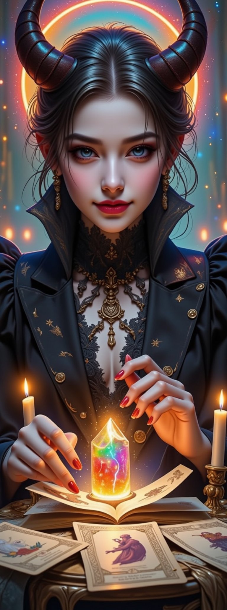 12 女惡魔占星師 | image created by Joanna Dhu | Tensor.Art