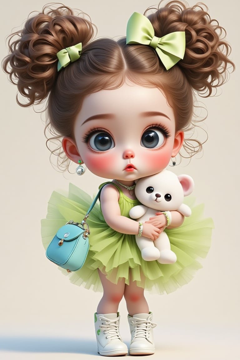 4 張可愛小女孩 | image created by Joanna Dhu | Tensor.Art