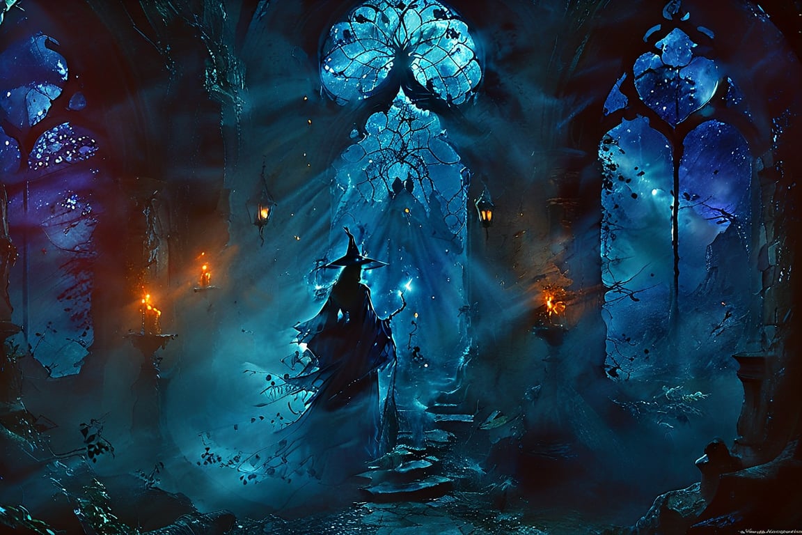 witch fantasy | image created by 穹_737933230639980953 | Tensor.Art