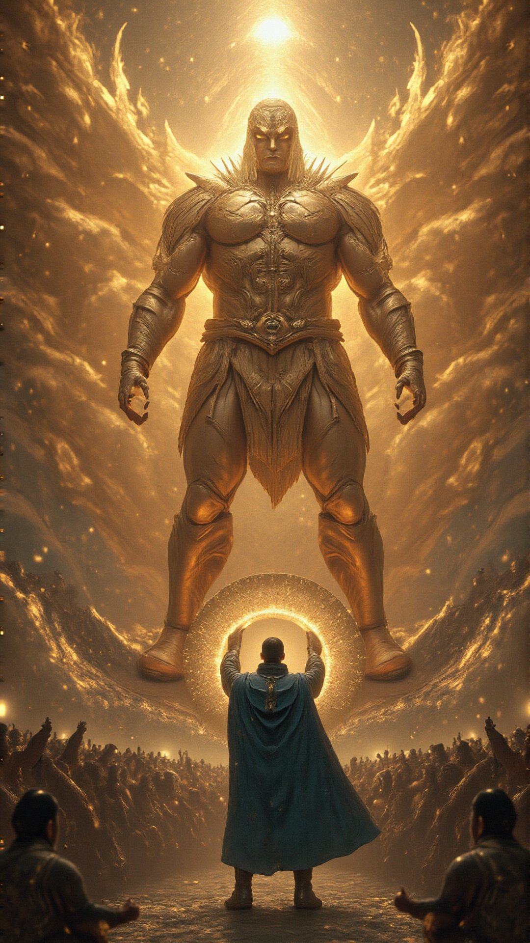 Doctor Strange and a towering | image created by AI INDONESIAAA ...