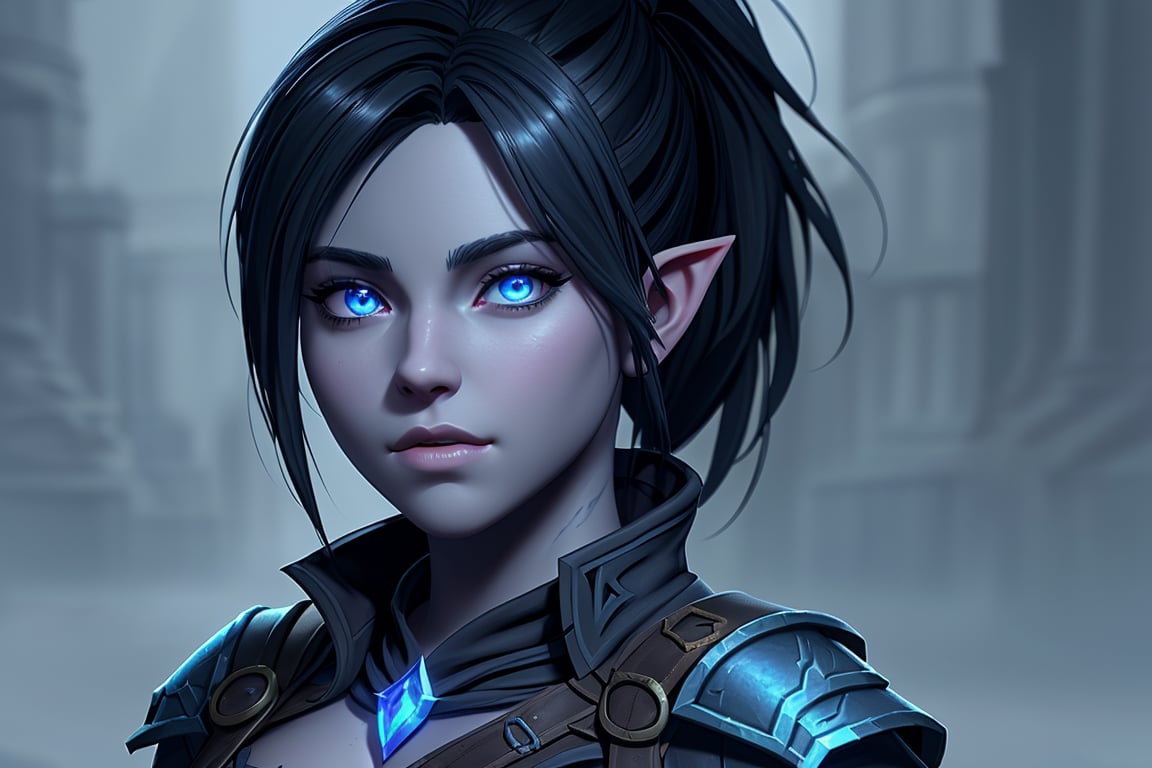 A dark elf mage female (1girl) | image created by Vai | Tensor.Art