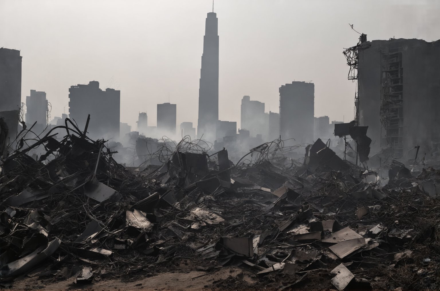 A desolate urban landscape unf | image created by Raphael95 | Tensor.Art