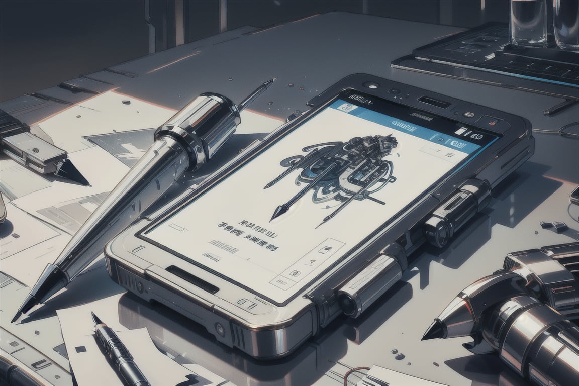 A sleek, futuristic pen named | image created by user ...