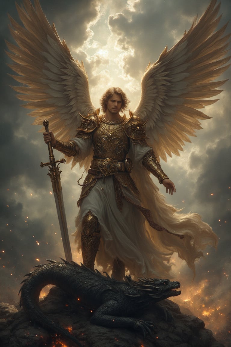St. Michael the Archangel | image created by Anjin1970 | Tensor.Art