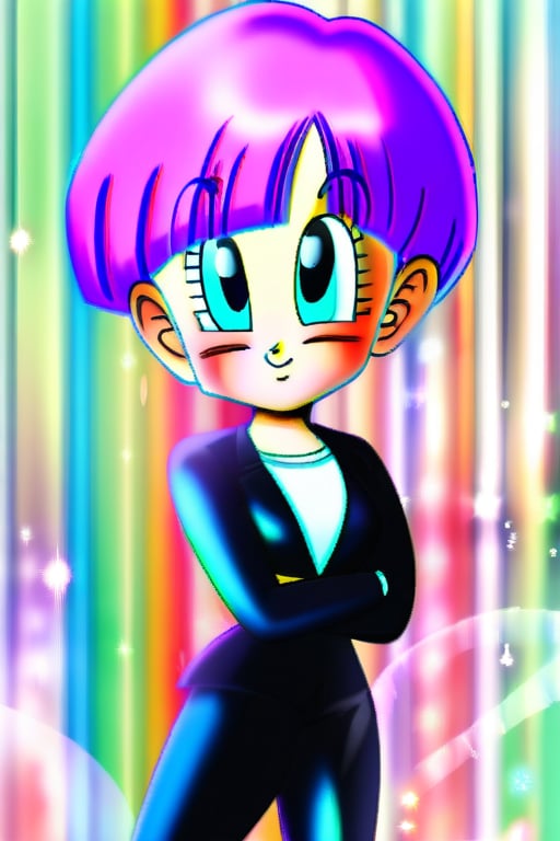 bulma dragon ball in shiny and | image created by user ...
