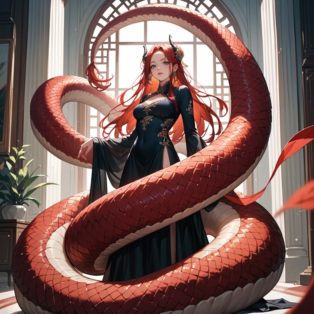 dragon lady | image created by Skk Royal Navy Jacky | Tensor.Art