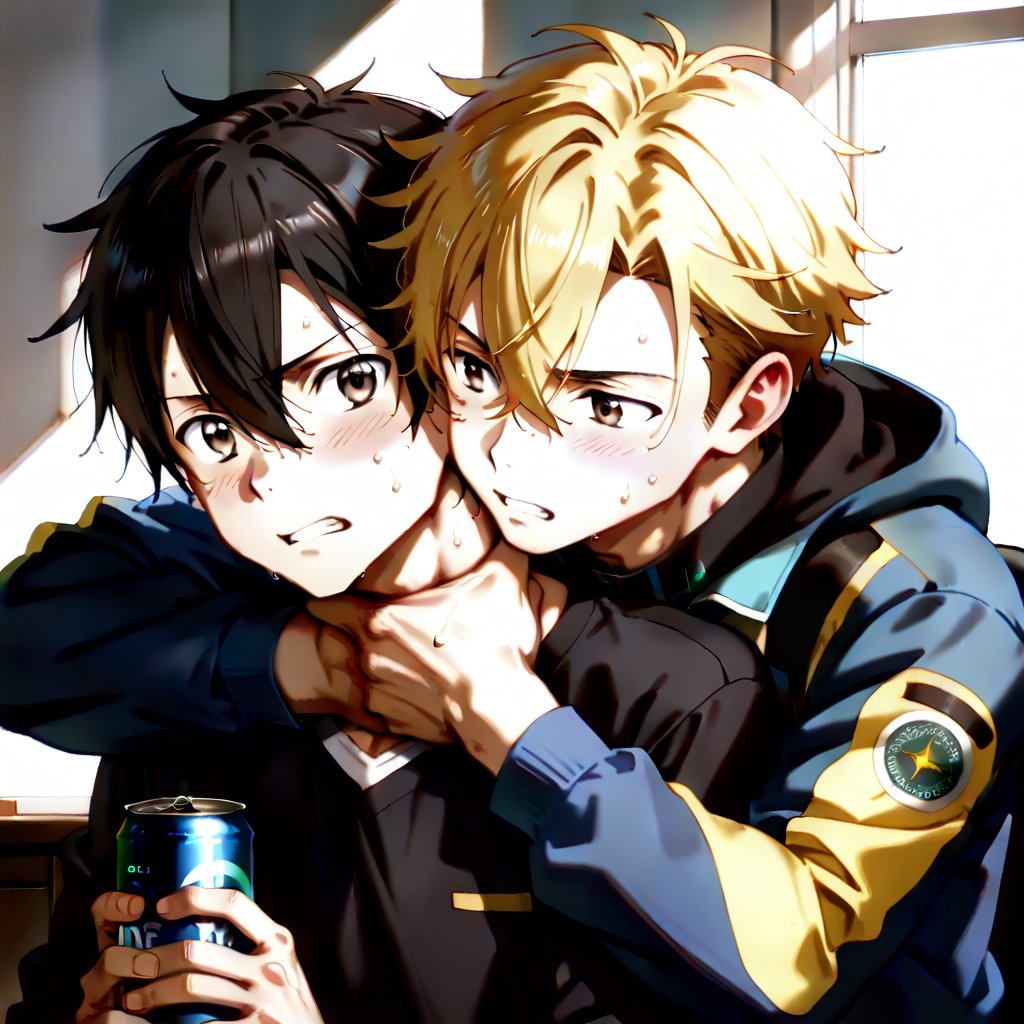 2 Anime Boys want to feeling e | image created by AdamsappleHoujieLover ...