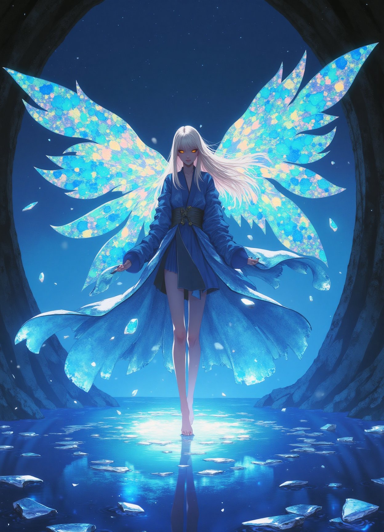 This digital anime artwork in | image created by Vamell | Tensor.Art