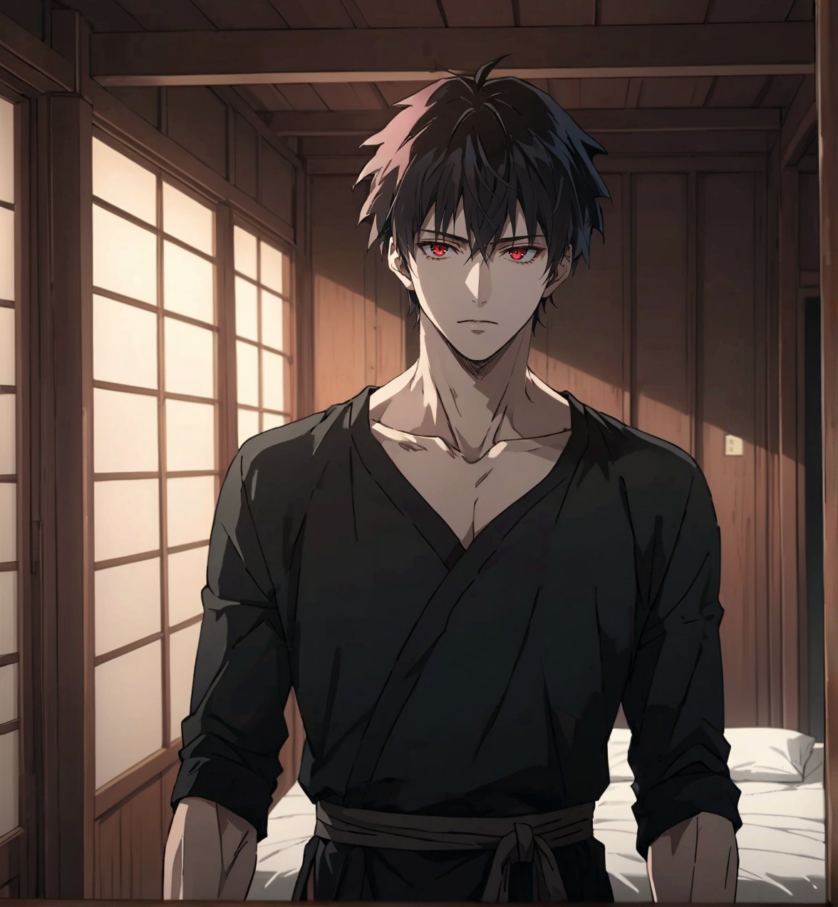 Shirou Fate x Chung Myung | image created by MLx | Tensor.Art