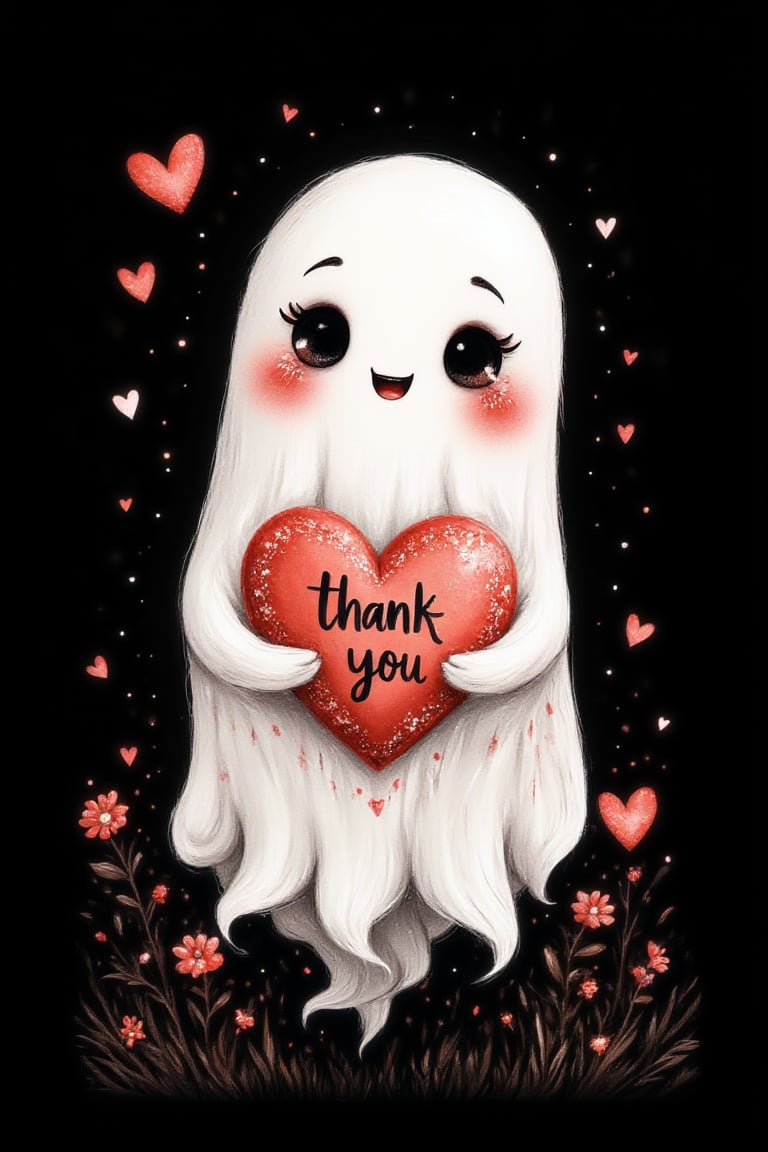a ghost waving for halloween | image created by TinaNairiaShim | Tensor.Art