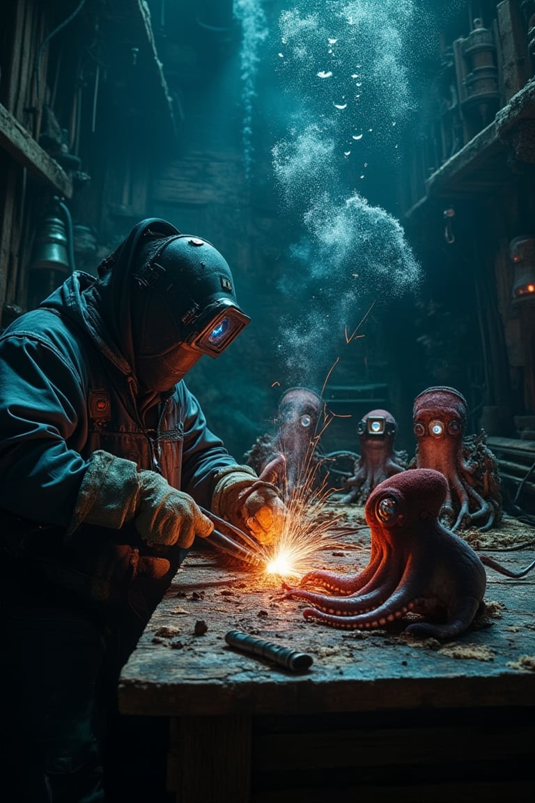 What happens under the sea whe | image created by TinaNairiaShim ...