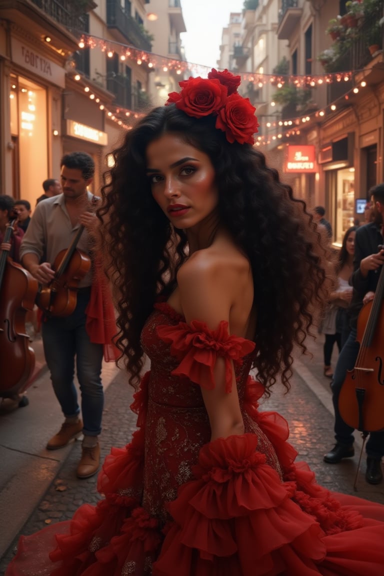 She likes to dance flamenco 😀 | image created by TinaNairiaShim ...