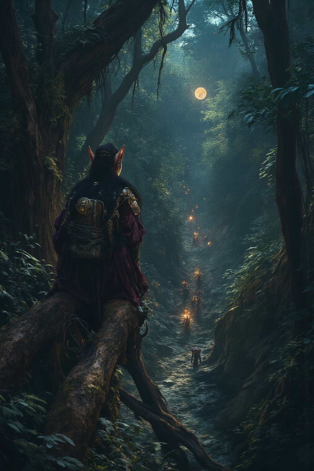 We're in a fantasy world, Elve | image created by ish | Tensor.Art