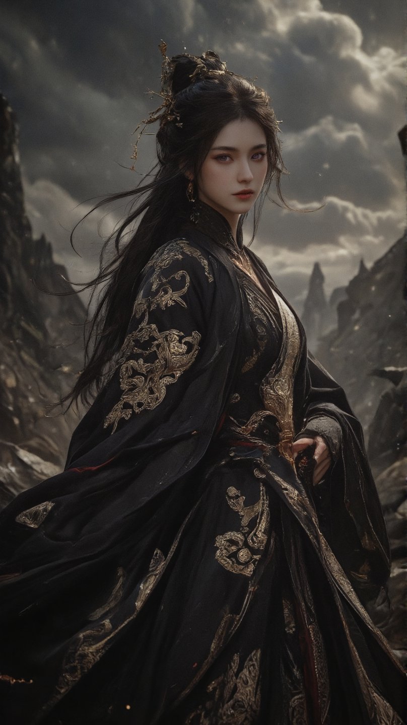 Title: The Sinister Elegance S | image created by Dichloe | Tensor.Art