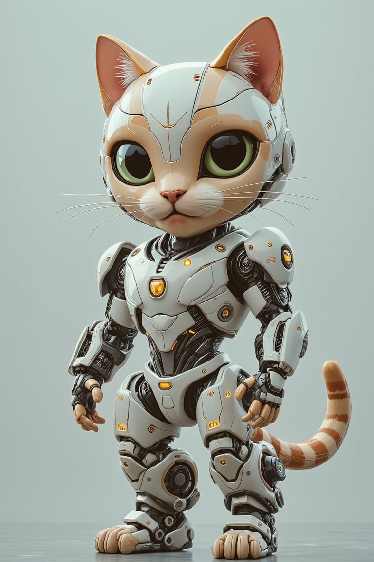 cat-robot anthropomorphic | image created by Shaman's AI | Tensor.Art