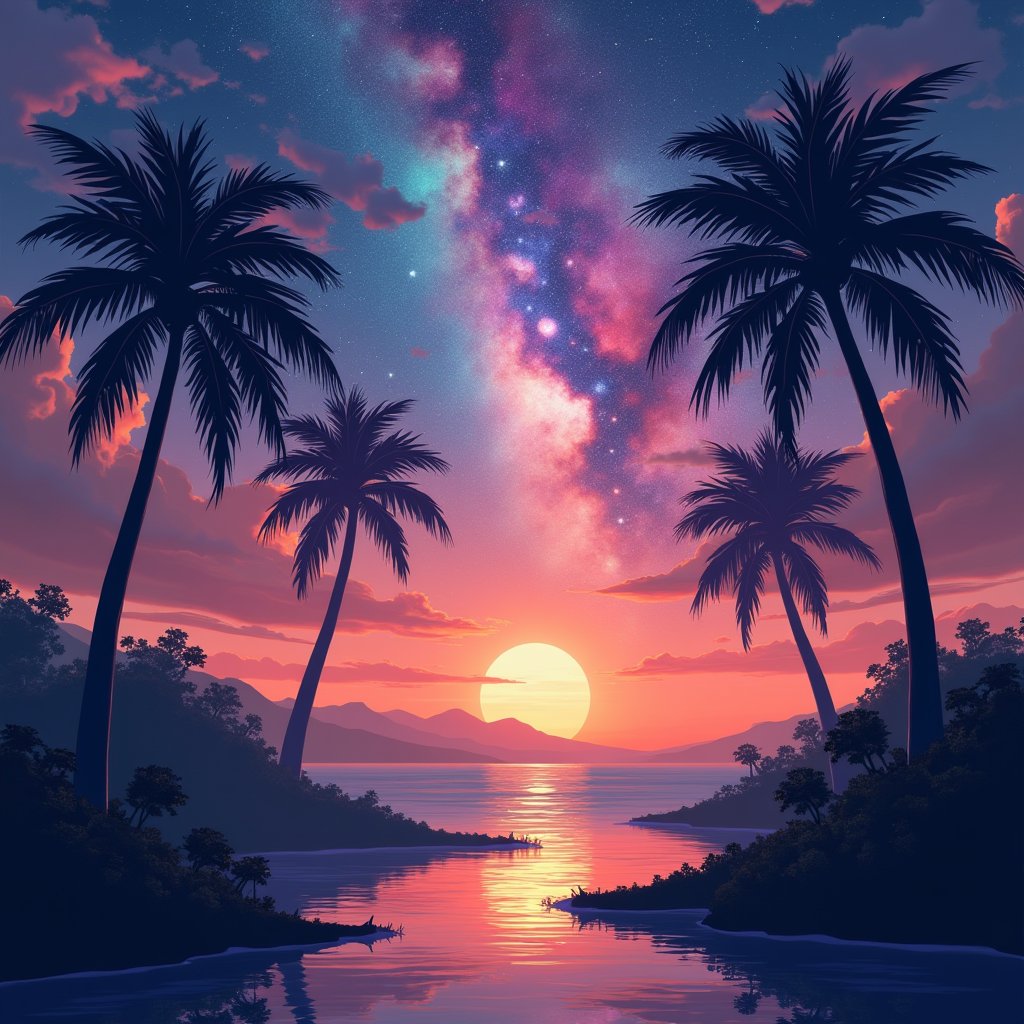 Beautiful landscape | image created by maaa | Tensor.Art