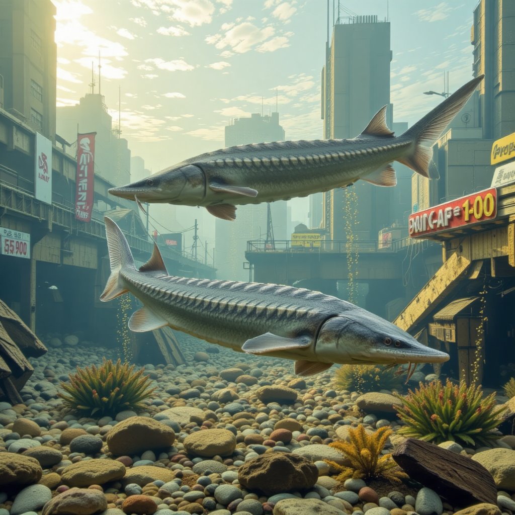 Cartilaginous boned fish | image created by Antu2025 | Tensor.Art