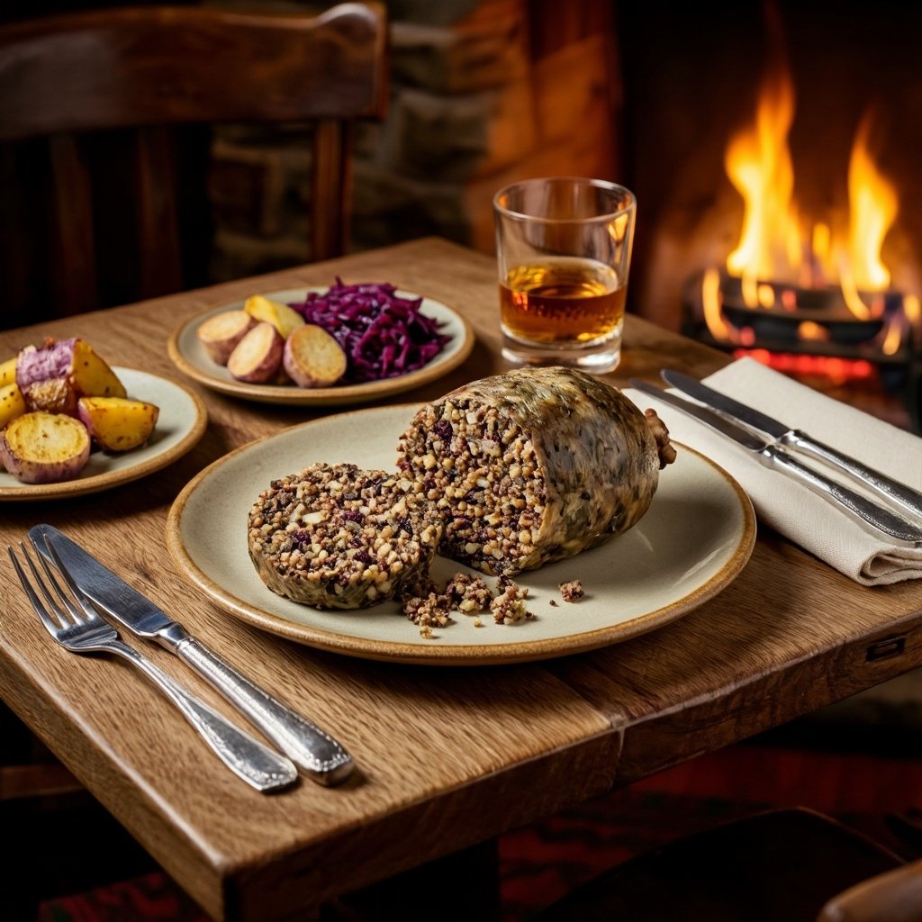 Haggis(Sheep offal puddin - Free AI Image | Tensor.Art | Tensor.Art