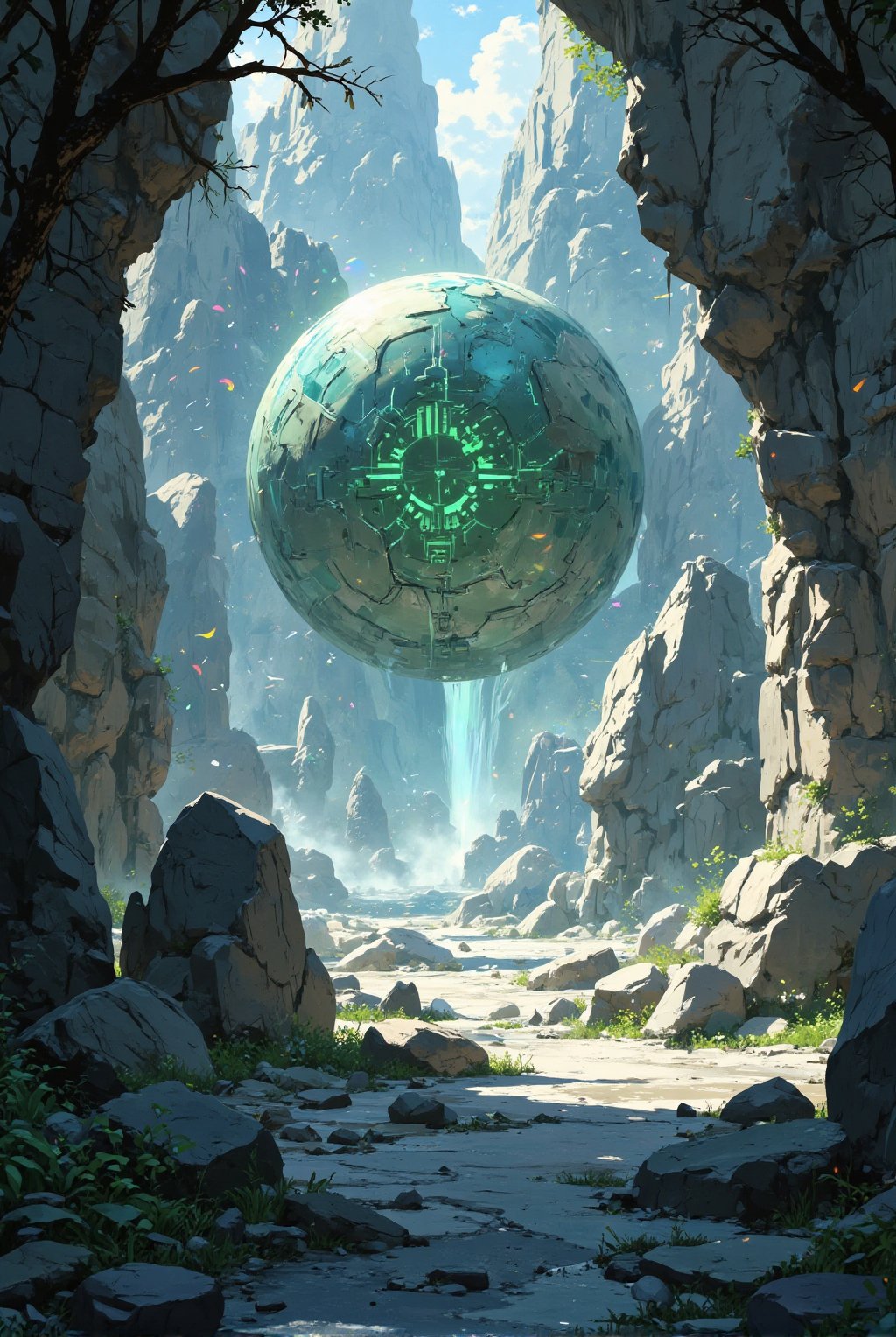 Viral anime nature wallpaper | image created by jm_jm | Tensor.Art