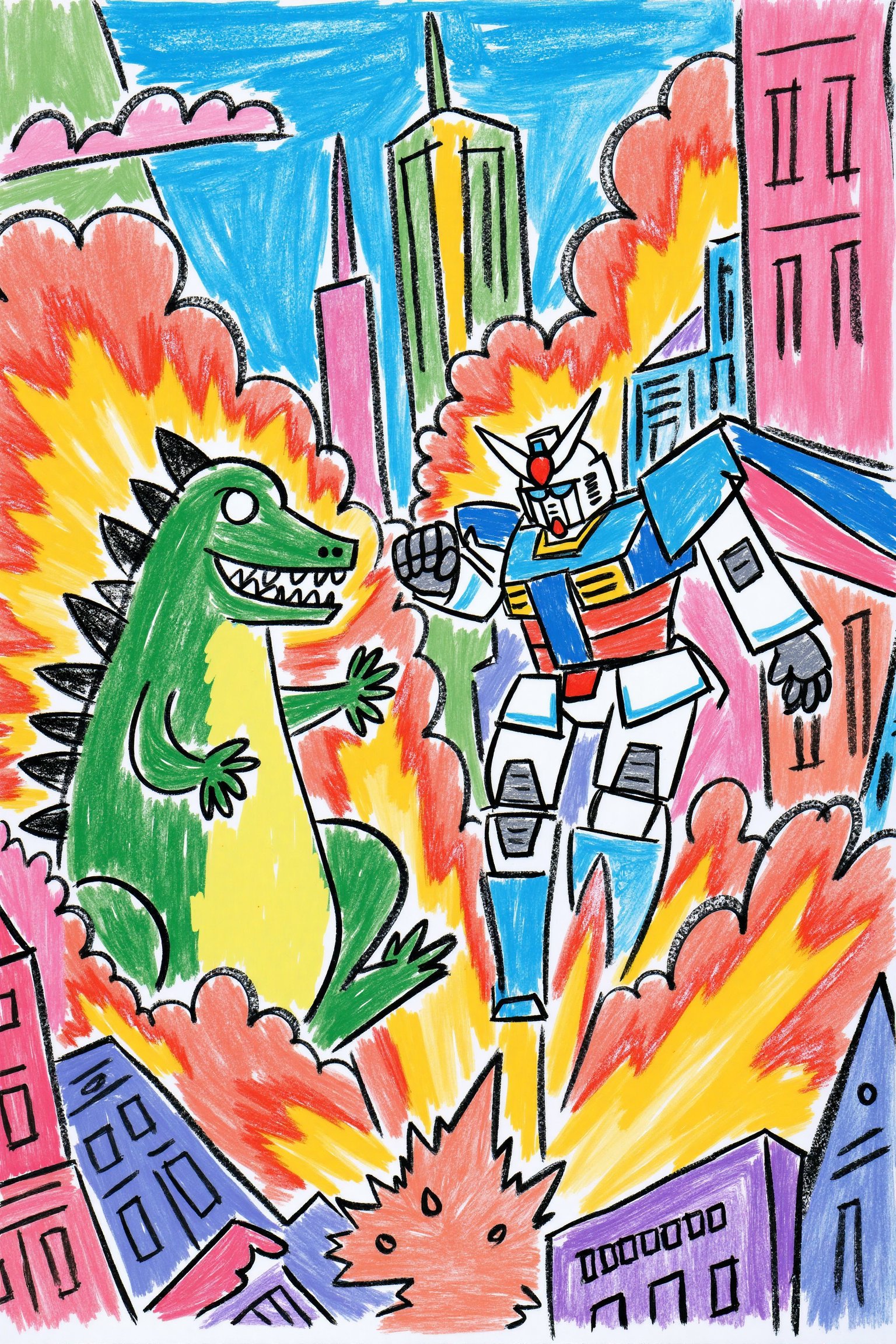 Desember 6 daily theme: Gundam | image created by Izmys | Tensor.Art