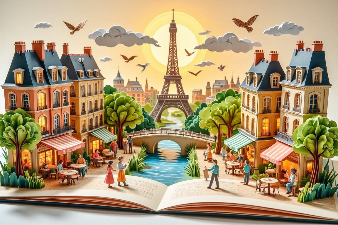 Paris City | image created by Izmys | Tensor.Art