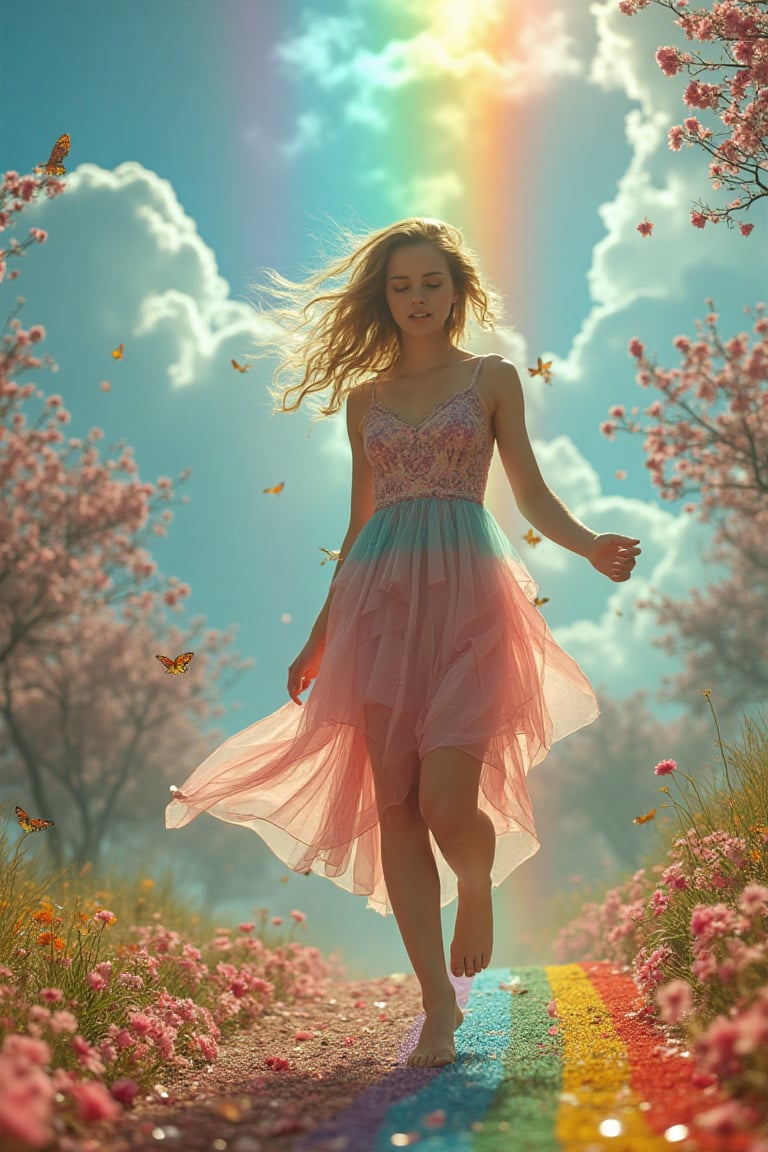 Somewhere .. over the rainbow | image created by Jennifer | Tensor.Art