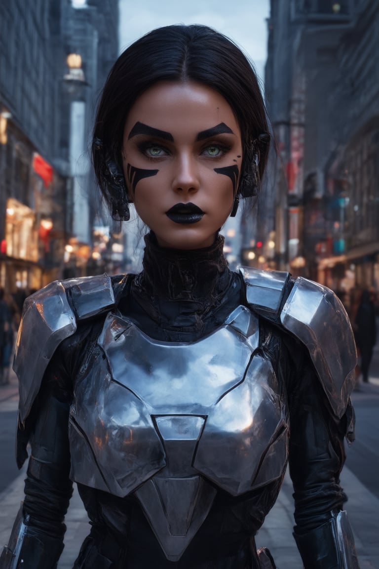 A female cyborg with a hu - Free AI Image | Tensor.Art | Tensor.Art